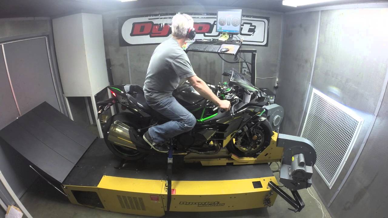 Kawasaki Ninja H2 Horsepower - YouTube