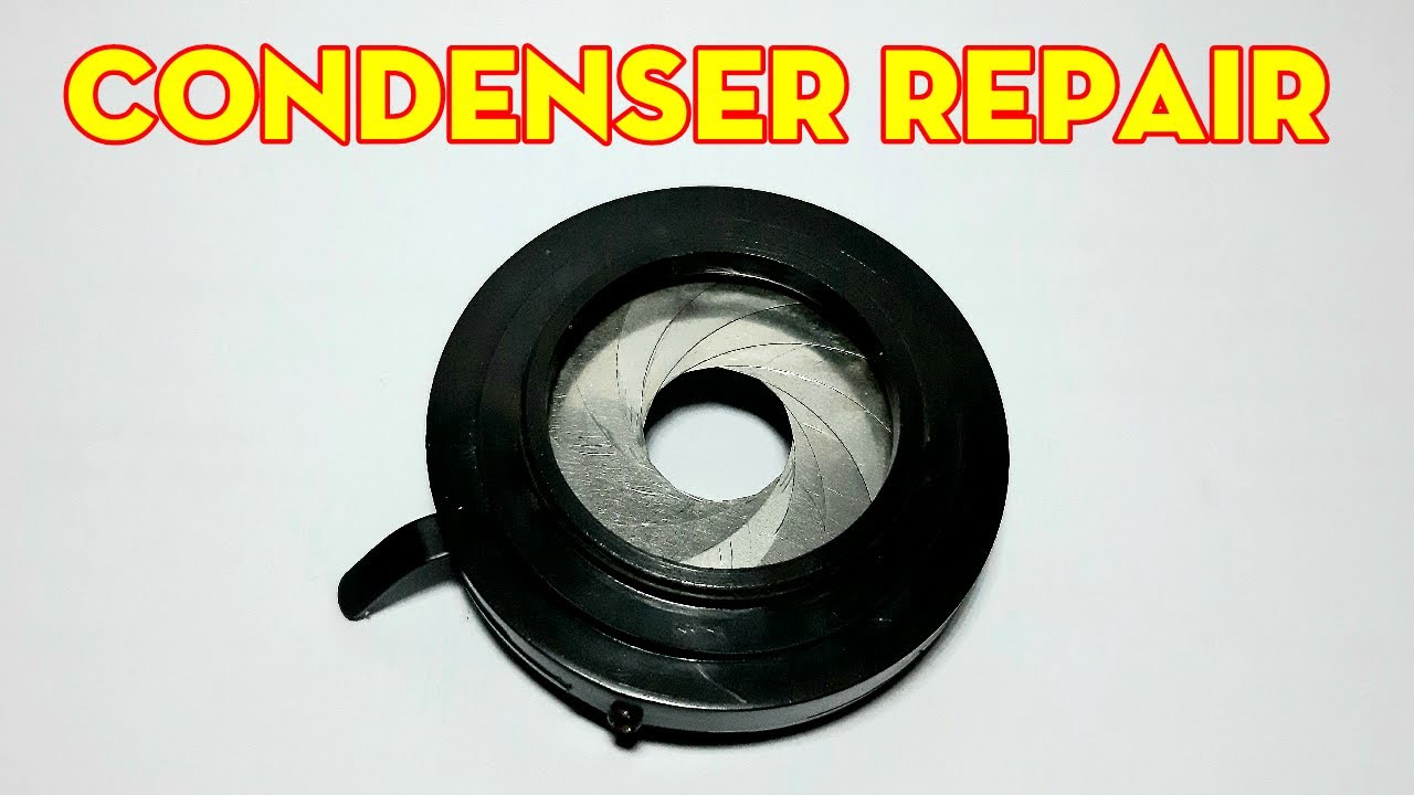 #1.1 Assembling condenser aperture diaphragm (Short) #Microscopefix ...