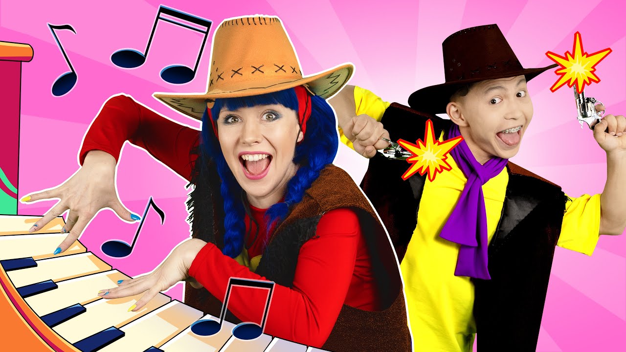 The Cowboy Dance 🤠 | Nursery Rhymes and Kids Songs | Dominoki - YouTube