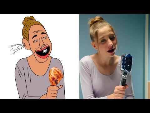 Im Gonna Shine - Like Nastya song Funny Drawing Meme 