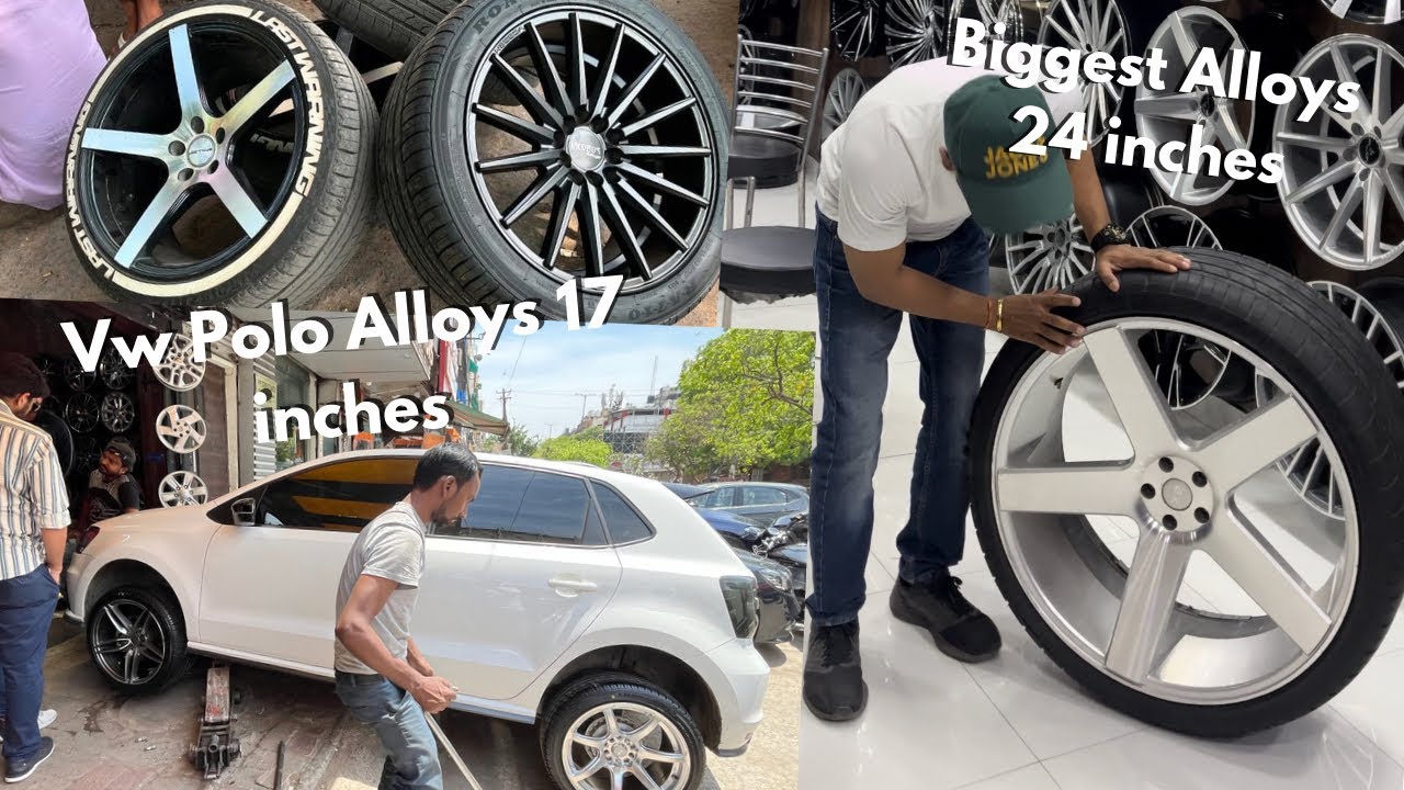 Volkswagen Polo Upgrade to 17 inches Alloys | India’s Biggest Alloy 24 ...
