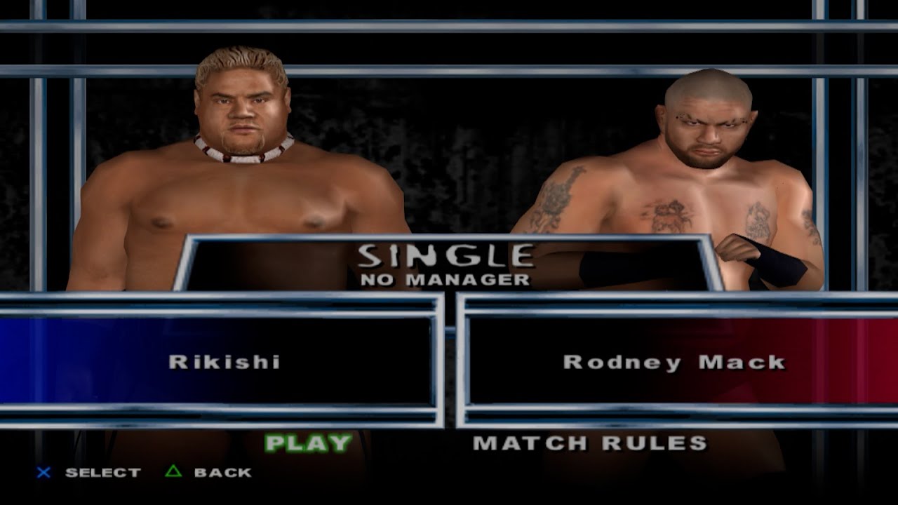 WWE SmackDown! Here Comes the Pain - Rikishi VS Rodney Mack (SINGLE ...
