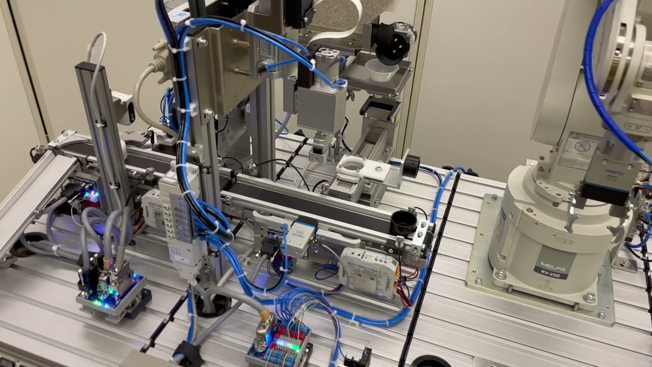 Festo MPS stations NSC JP 2021 Task1 - YouTube
