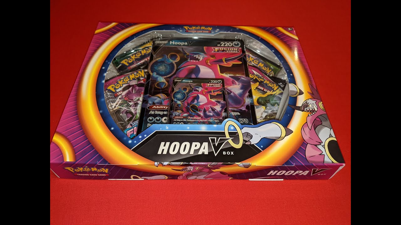 Hoopa V Pokemon Fusion Strike Unboxing - YouTube