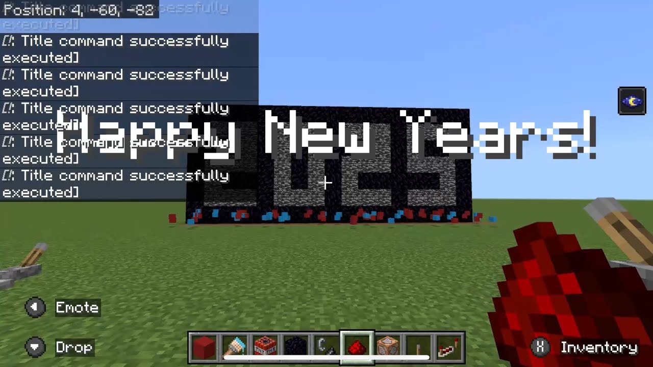 Minecraft New Year’s 2025 - YouTube
