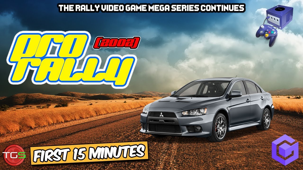 Pro Rally - Nintendo GameCube Gameplay (First 15 Minutes) Rally Games ...