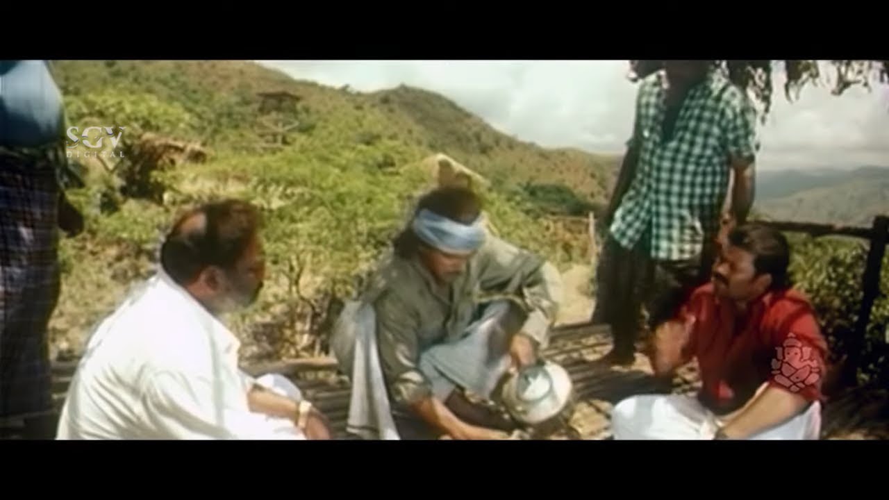 Upendra Served Tea To Don | Best Scenes of Upendra | Darshan | Anatharu ...