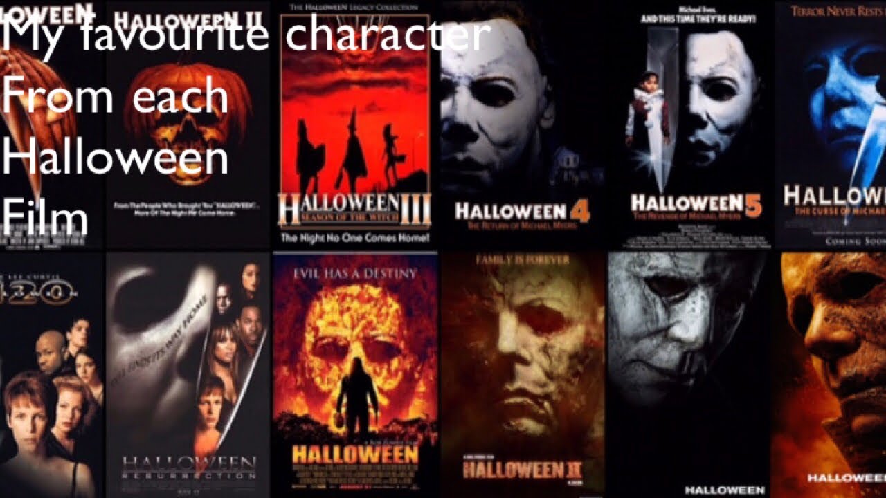 My favourite character from each Halloween film - YouTube