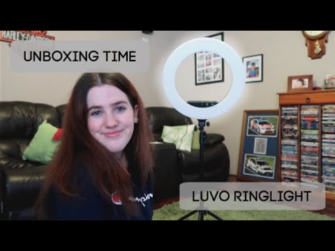 Unboxing my GLOWPRO 2 18" LUVO RING LIGHT - YouTube