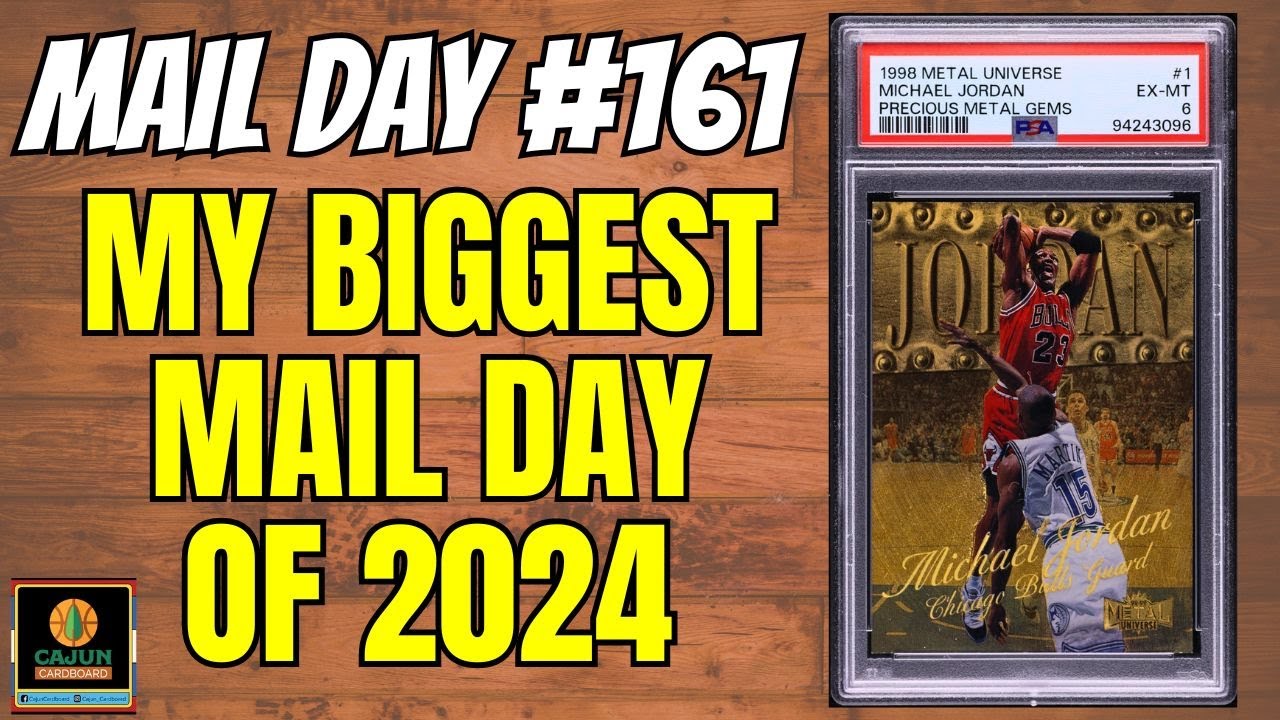 The Story Of How I Added The 1998 Jordan PMG - Mail Day #161 - YouTube