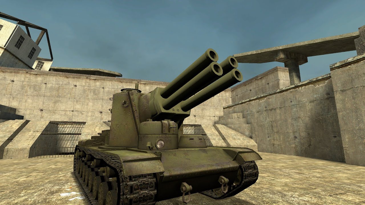 How to replace tanks gun barrels in Gmod - YouTube