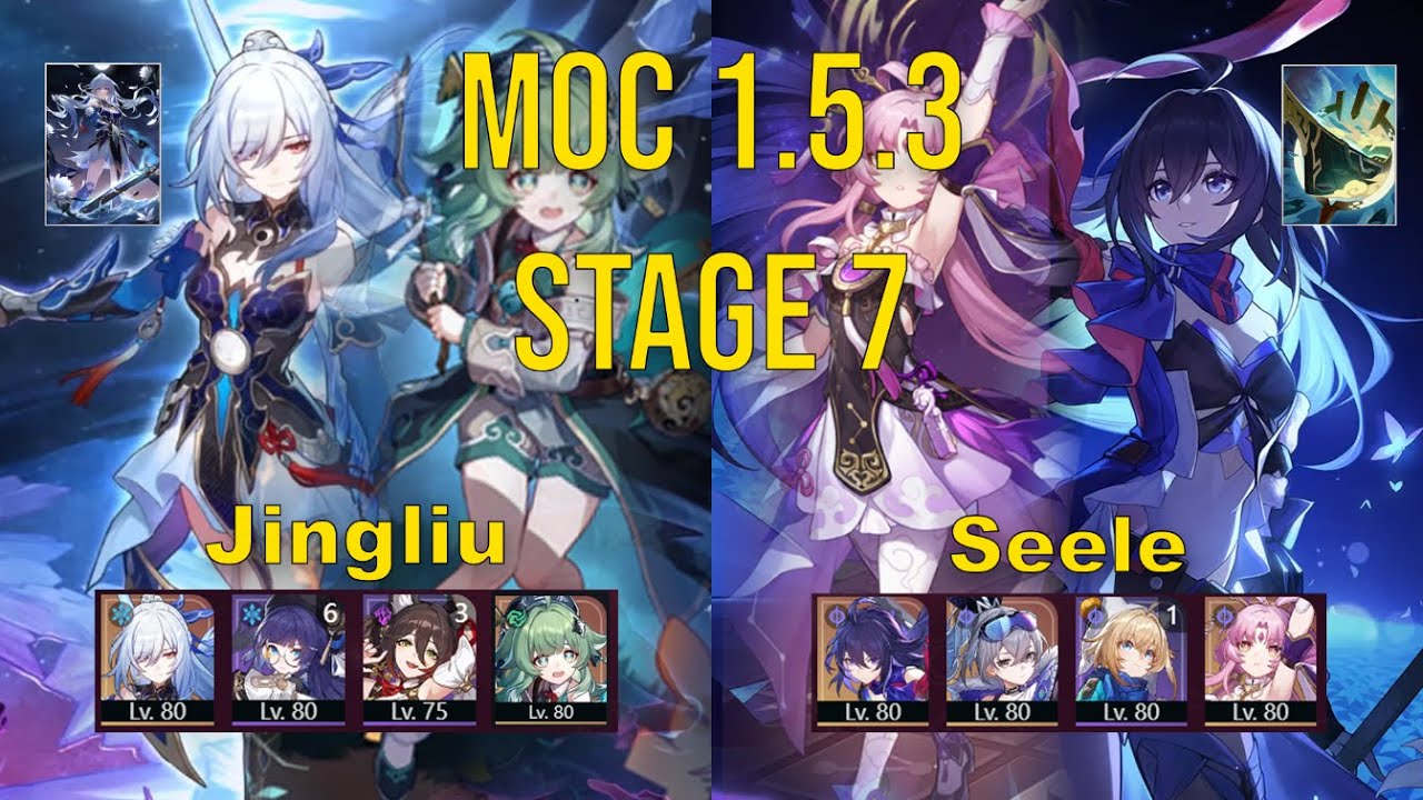 HSR NEW MoC 1.5.3 Stage 7 E0S1JingLiu & E0S0 Seele Mono Quantum - YouTube