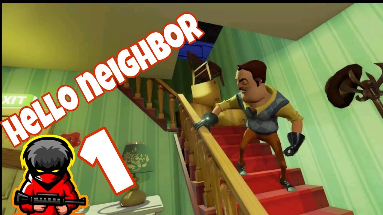 kidnapped my friend😱😱😨(Hello neighbor) - YouTube