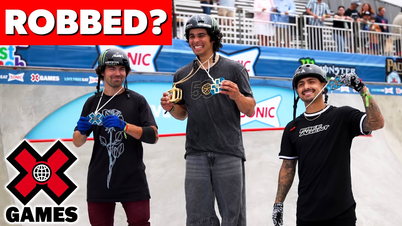 X GAMES BMX PARK BEST TRICK CONTROVERSY? - YouTube