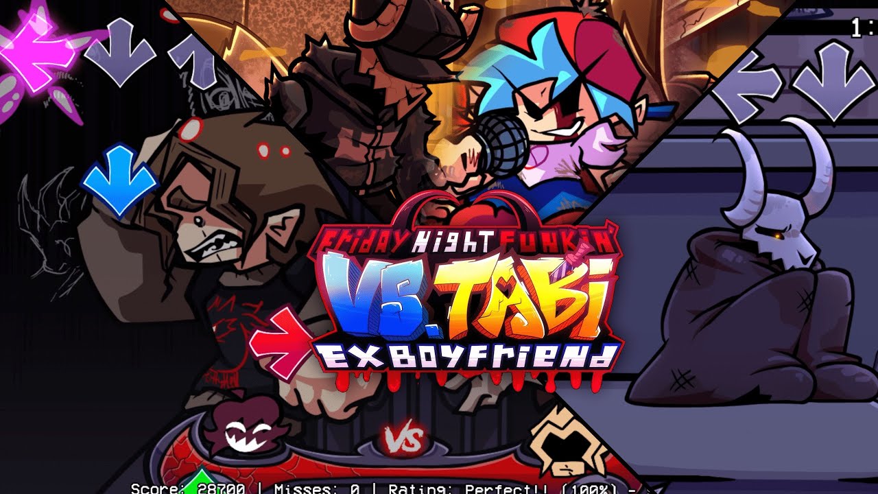 Friday Night Funkin' VS Tabi V2 Restored FULL WEEK Tabi Ex-Boyfriend V2 ...