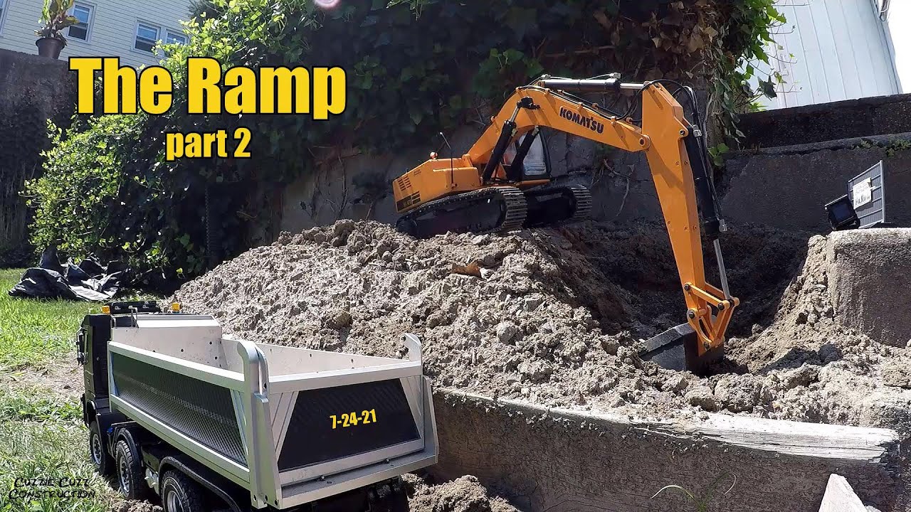 RC - Building a ramp. Part 2 of 2. RC Fun. - YouTube