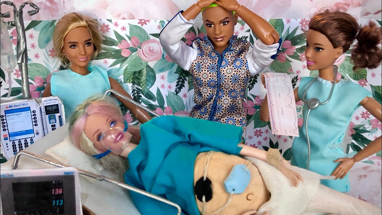 Pregnant Barbie must get C-Section for Twins - YouTube