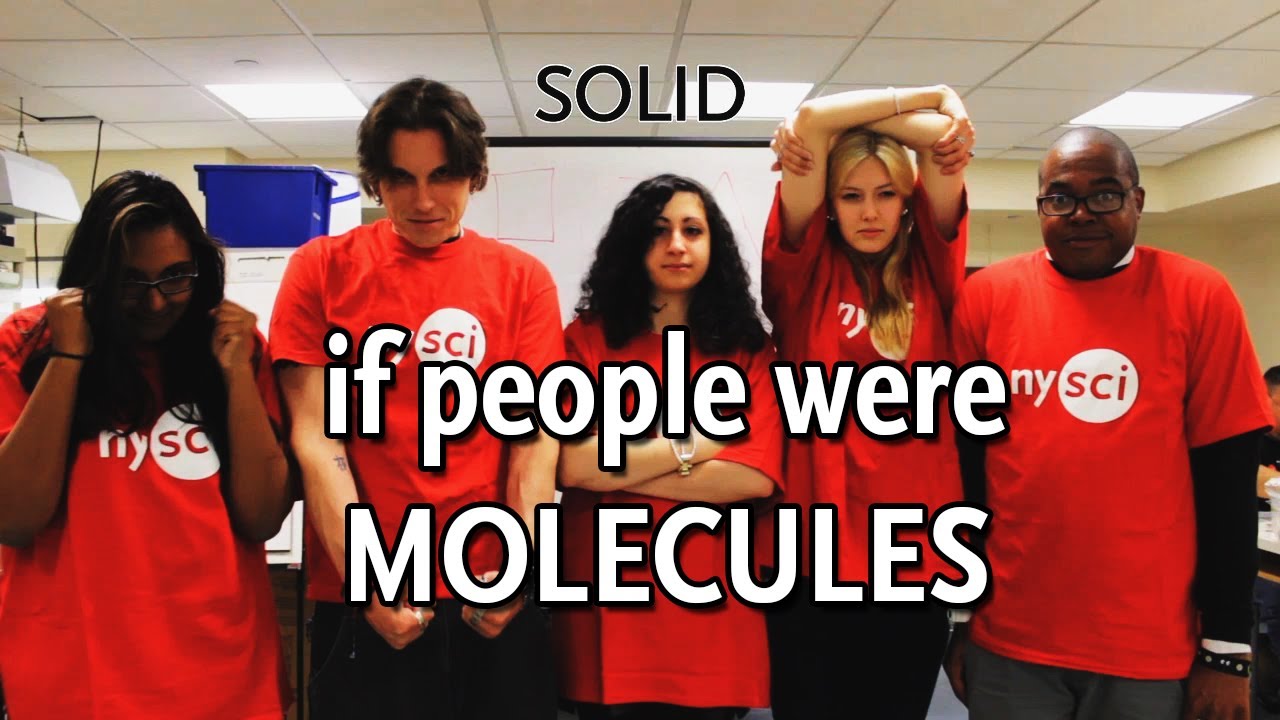 If People were Molecules - Phases of Matter | Explainer TV - YouTube