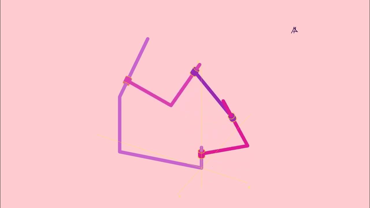 Spatial mechanism animated with Wolfram Mathematica - YouTube