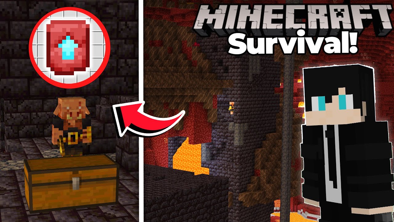 FOUND A SMITHING TEMPLATE! - Minecraft Survival (Episode 12) - YouTube