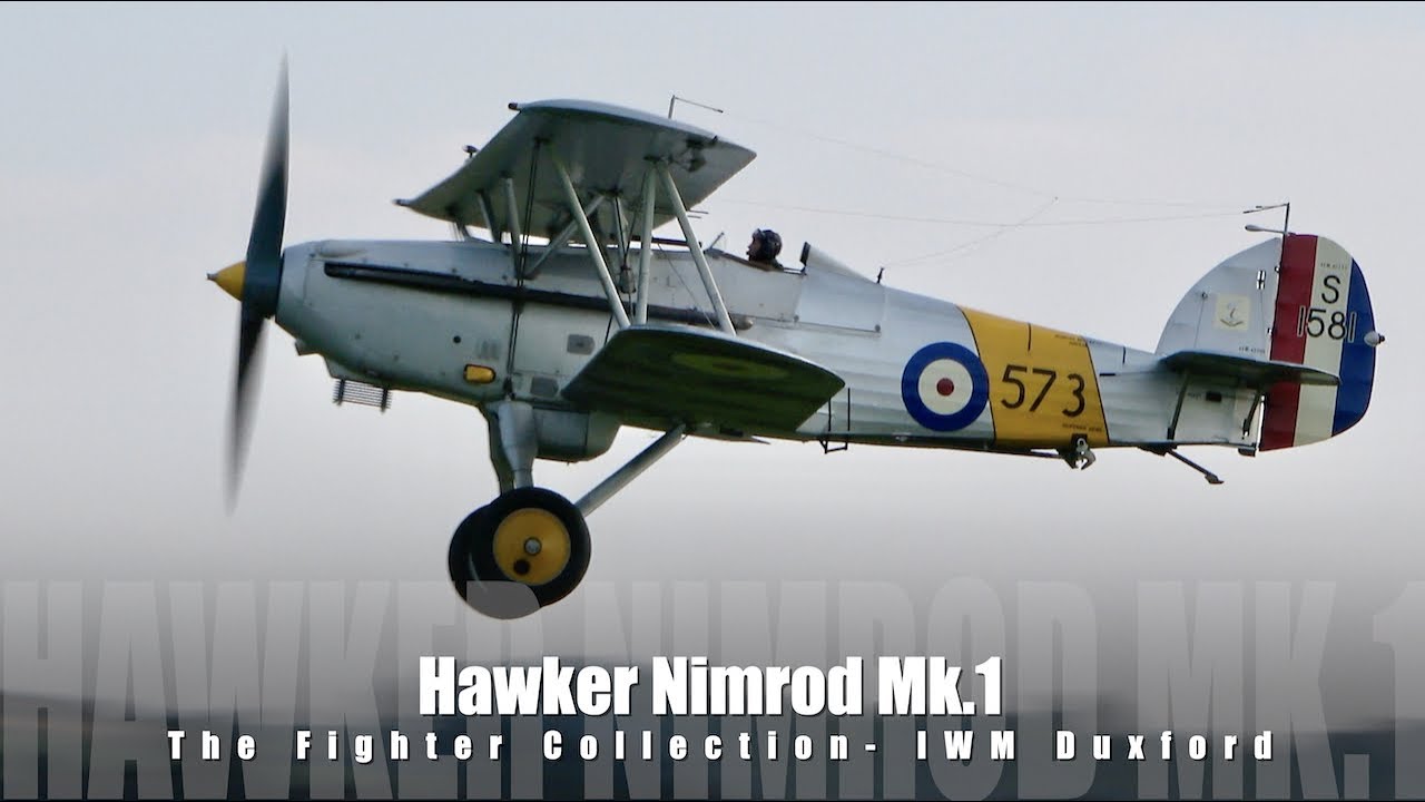 Hawker Nimrod Mk.1 - The Fighter Collection, IWM Duxford - YouTube