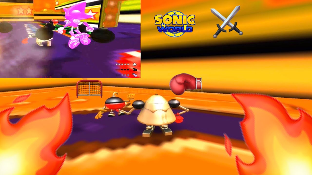 Sonic World : Battle Club Rouge avec Heavy & Bomb - YouTube