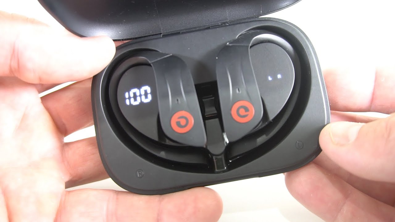 How to Use and wear the Wireless Earbuds that wrap around ears - YouTube