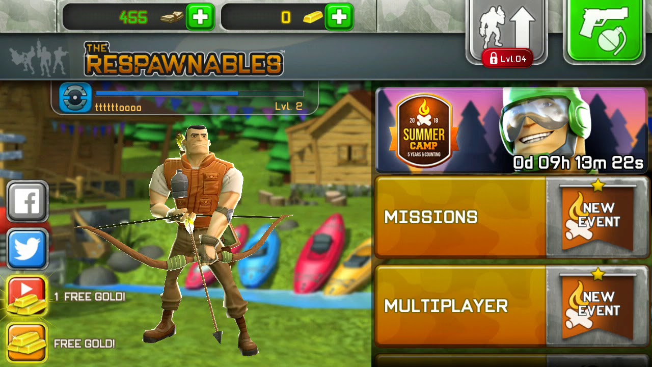 Respawnables:Part 1 Summer Camp Gameplay - YouTube