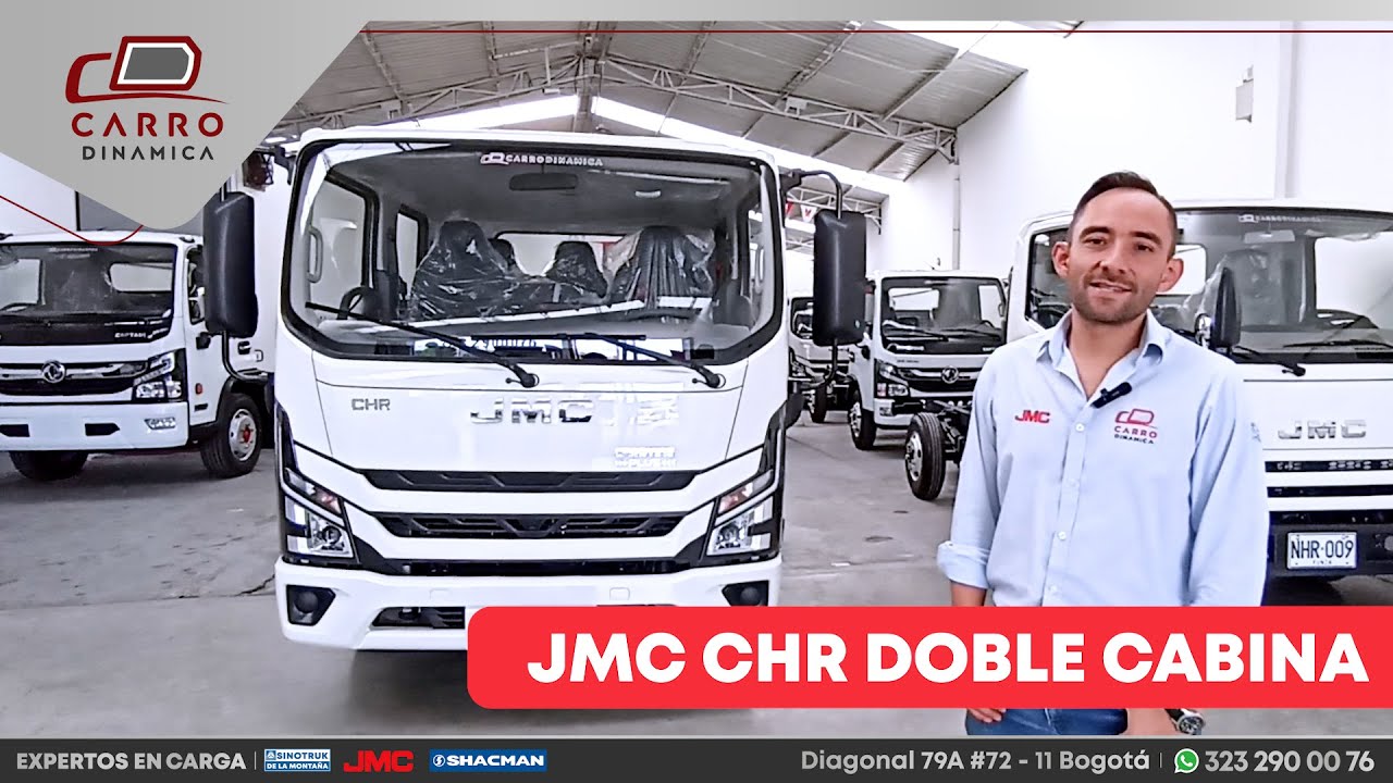 NUEVO JMC CHR DOBLE CABINA EURO 6 - YouTube