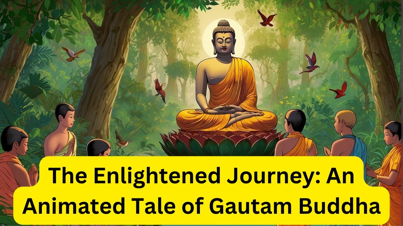 The Enlightened Journey: An Animated Tale of Gautam Buddha - YouTube