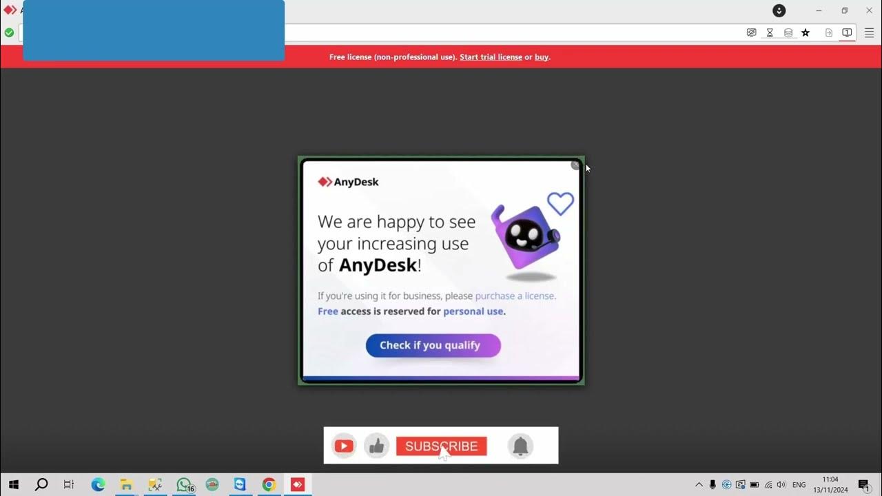 Anydesk Time Waiting Issue Resolved | #AnyDesk License Problem (2024) - YouTube