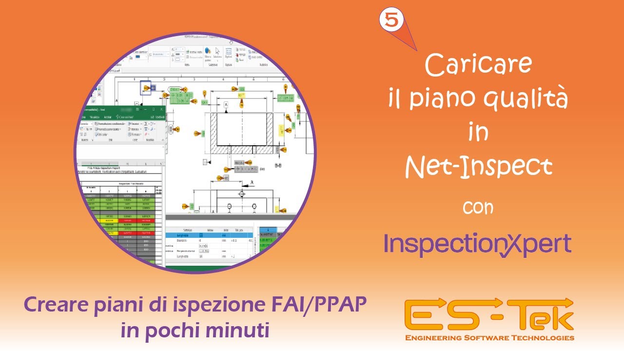 INSPECTIONXPERT | caricare il rapporto FAI in Net-Inspect - YouTube