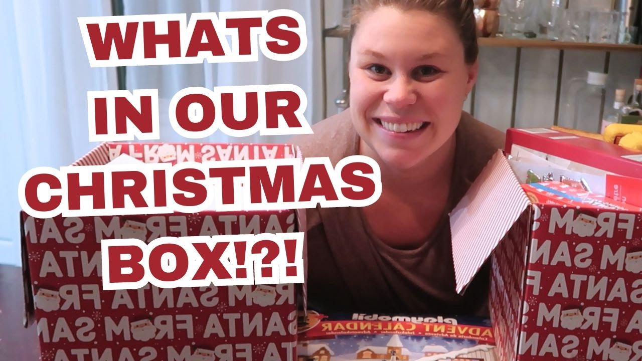 WHAT'S IN OUR CHRISTMAS BOX!! ADVENT GIFT IDEAS & CHRISTMAS EVE BOX ...