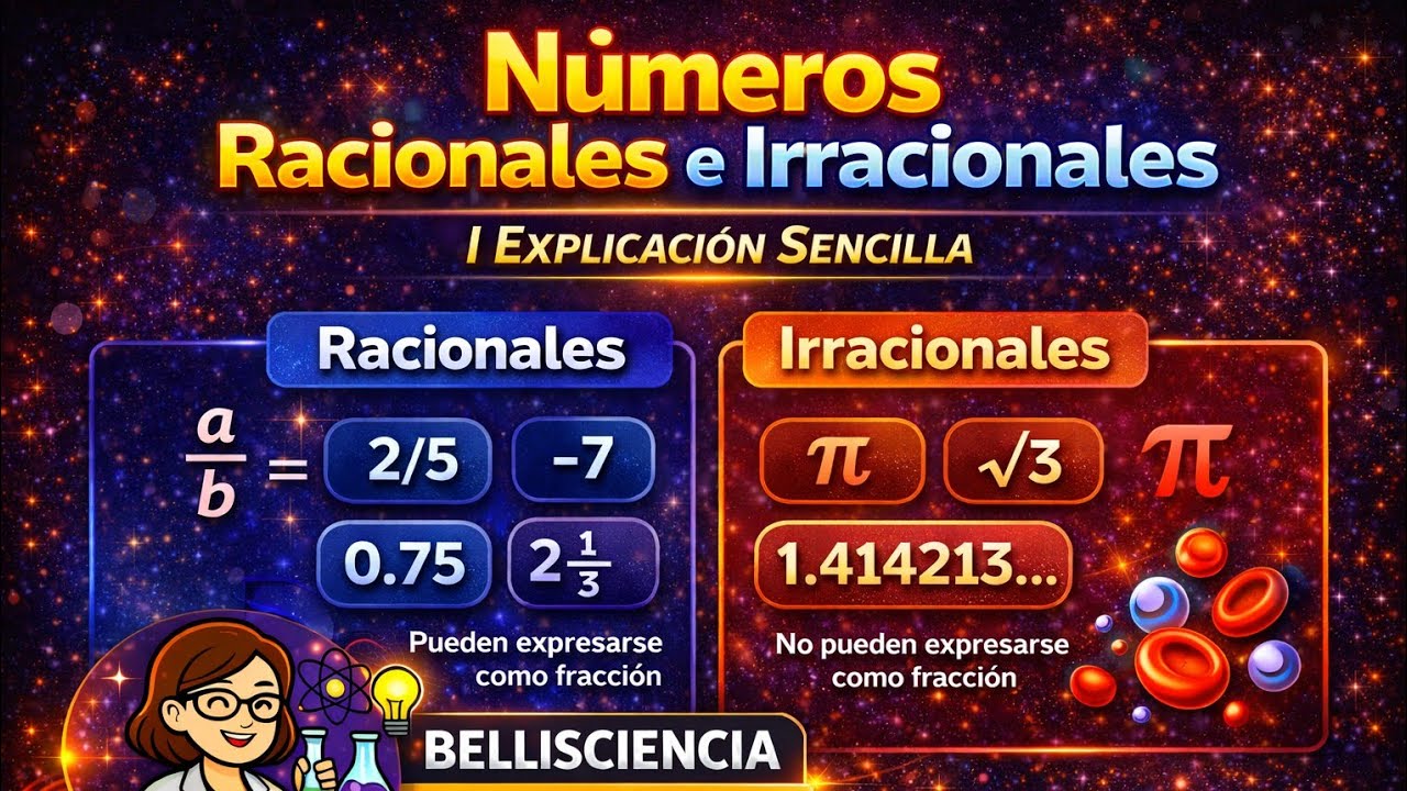 Números Racionales e Irracionales 🔢 | Explicación Fácil y con Ejemplos ...
