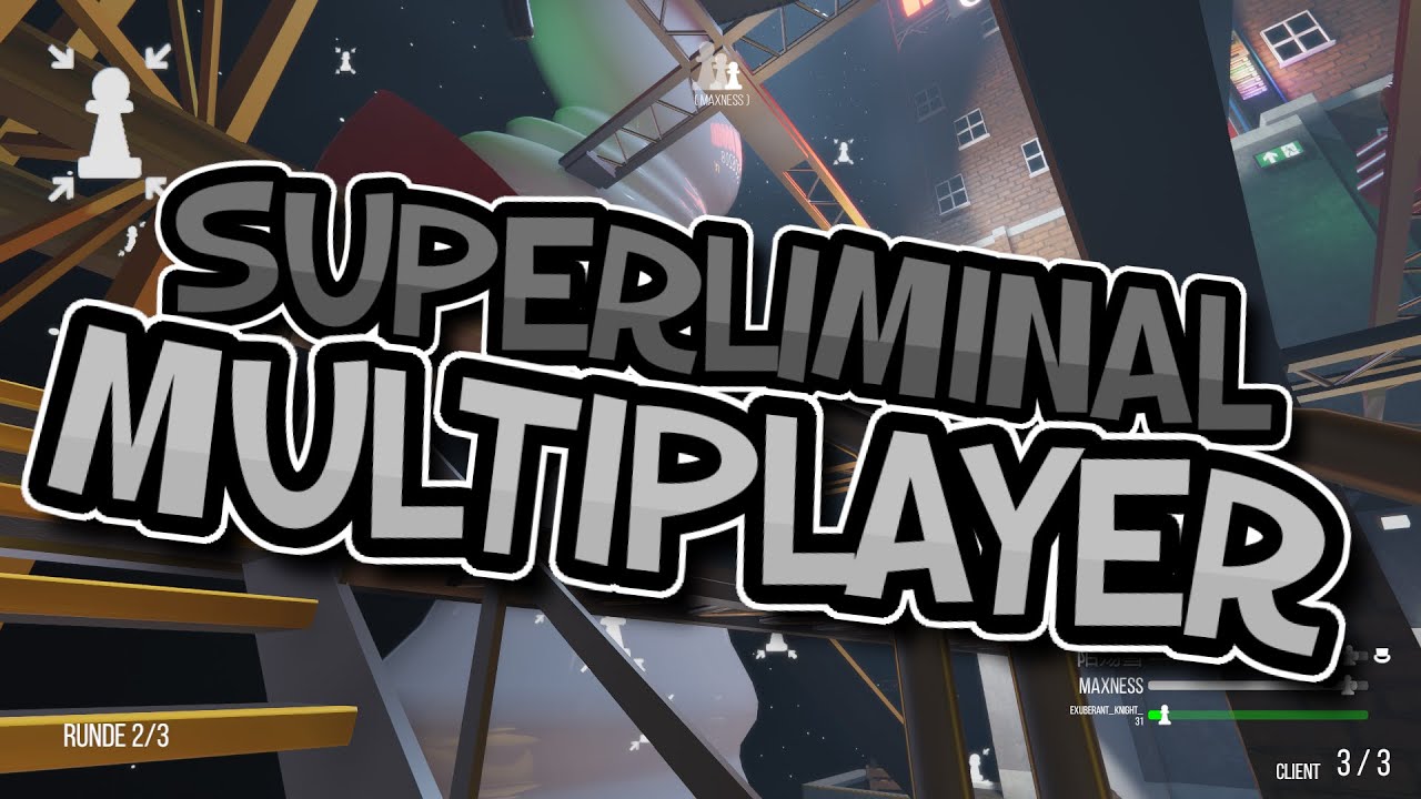 MULTIPLAYER in SUPERLIMINAL ... [ Superliminal ] - YouTube