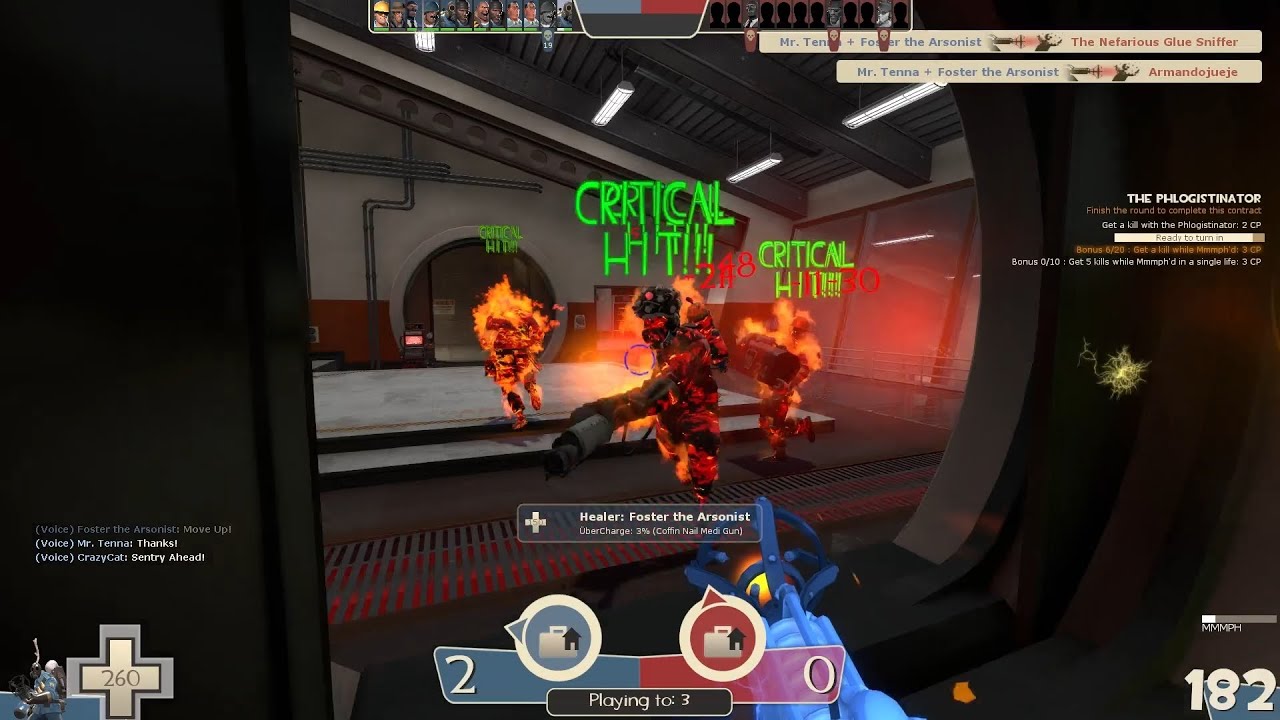 Team Fortress 2 Pyro Gameplay - Double Cross - YouTube