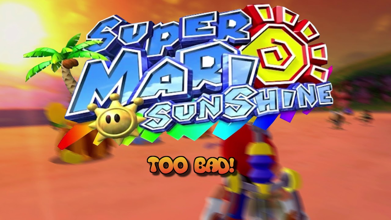 Too Bad! - Super Mario Sunshine [Soundtrack] - YouTube