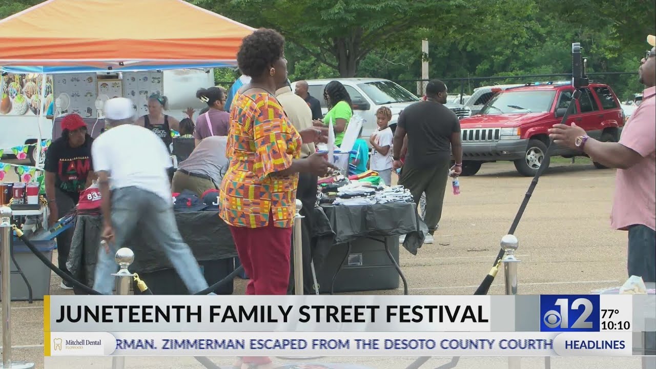 2024 Juneteenth Family Street Festival held in Jackson - YouTube