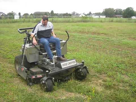 Dixie Chopper Xcaliber mower - YouTube
