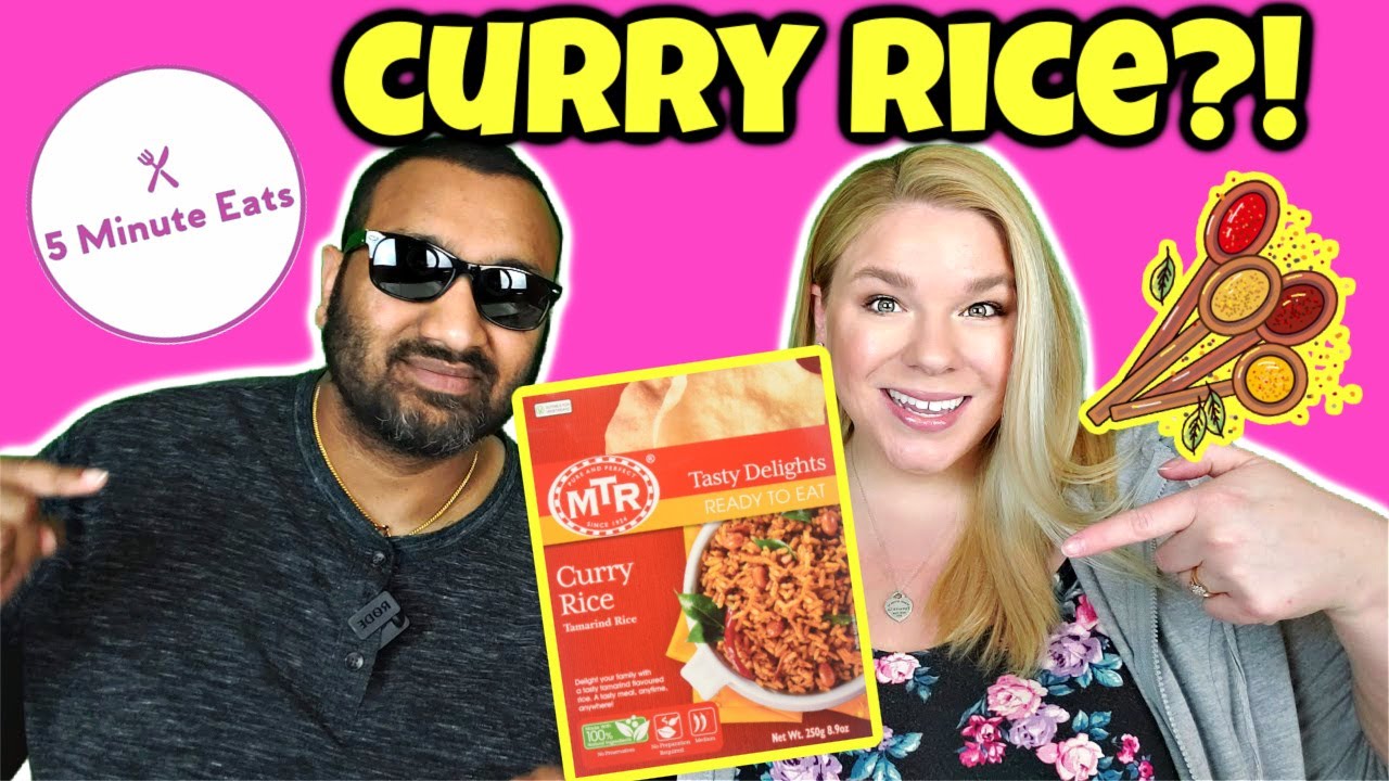 MTR Ready To Eat Tamarind Curry Rice Review - YouTube