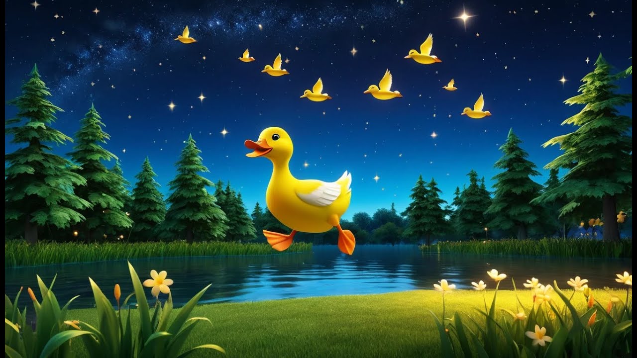 Ducky Flappy Wings Go Flap Flap Flap | Flappy Duck Nursery Rhyme for ...