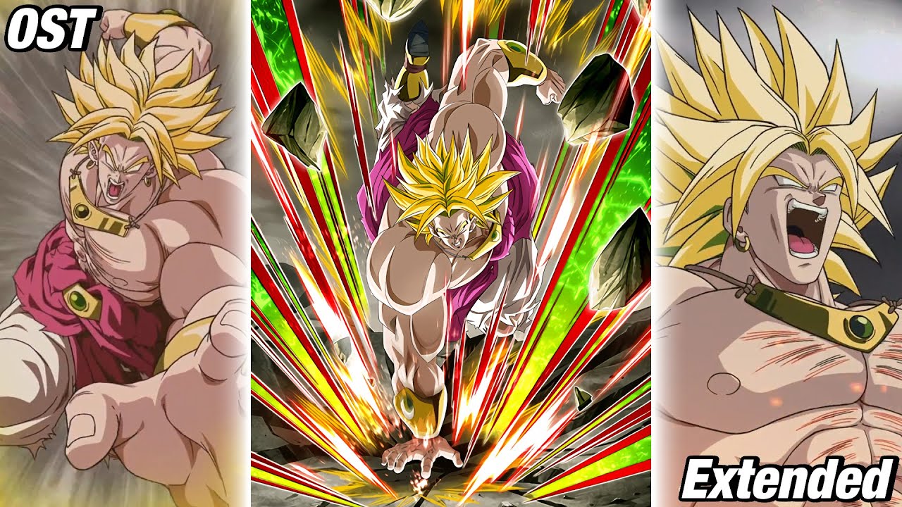 INT LR Dokkan Fest Legendary Super Saiyan Broly Active Skill Extended ...