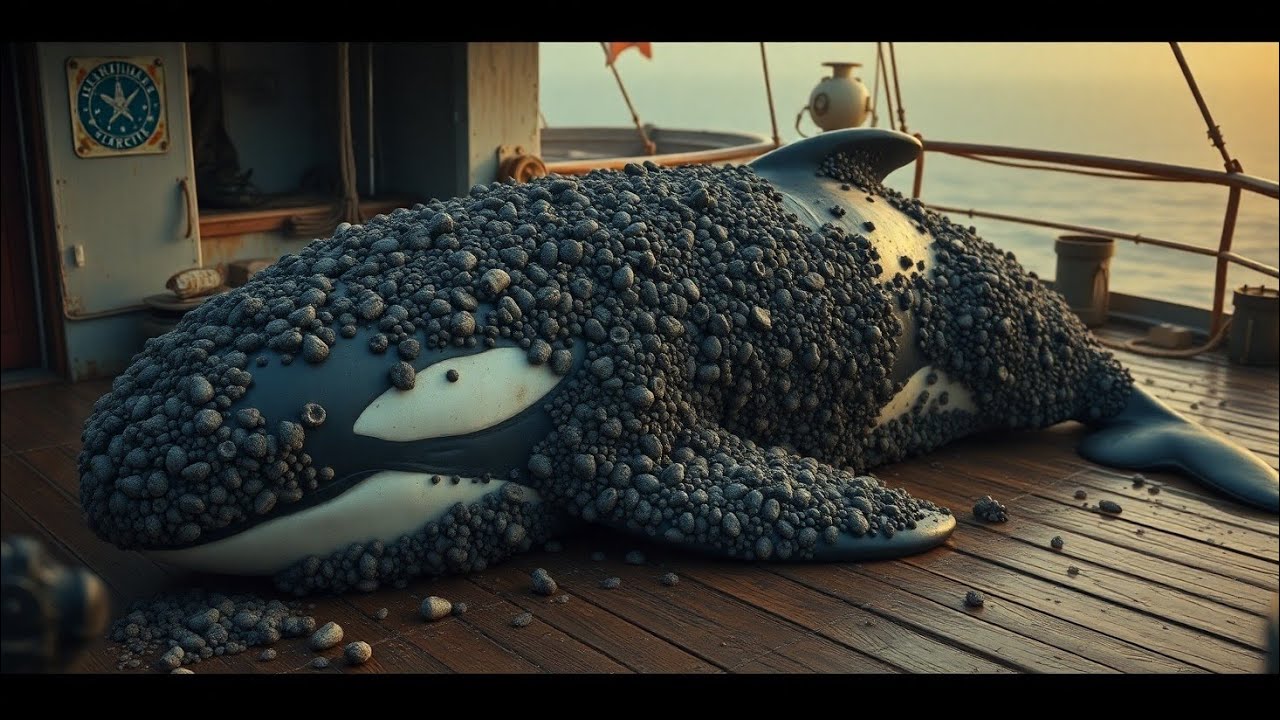 An Injured Orca Covered in Barnacles Needs Human Help - YouTube