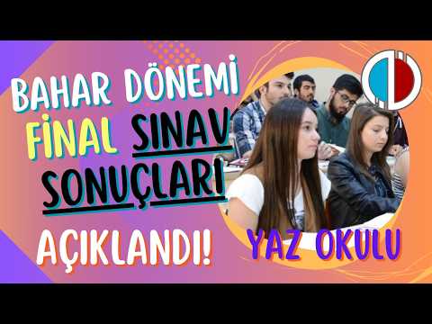 Anadolu Aöf Bahar Dönemi Final Sınav Sonuçları Açıklandı Kalan Derslerin Durumu. Yaz Okulu Kayıtları
