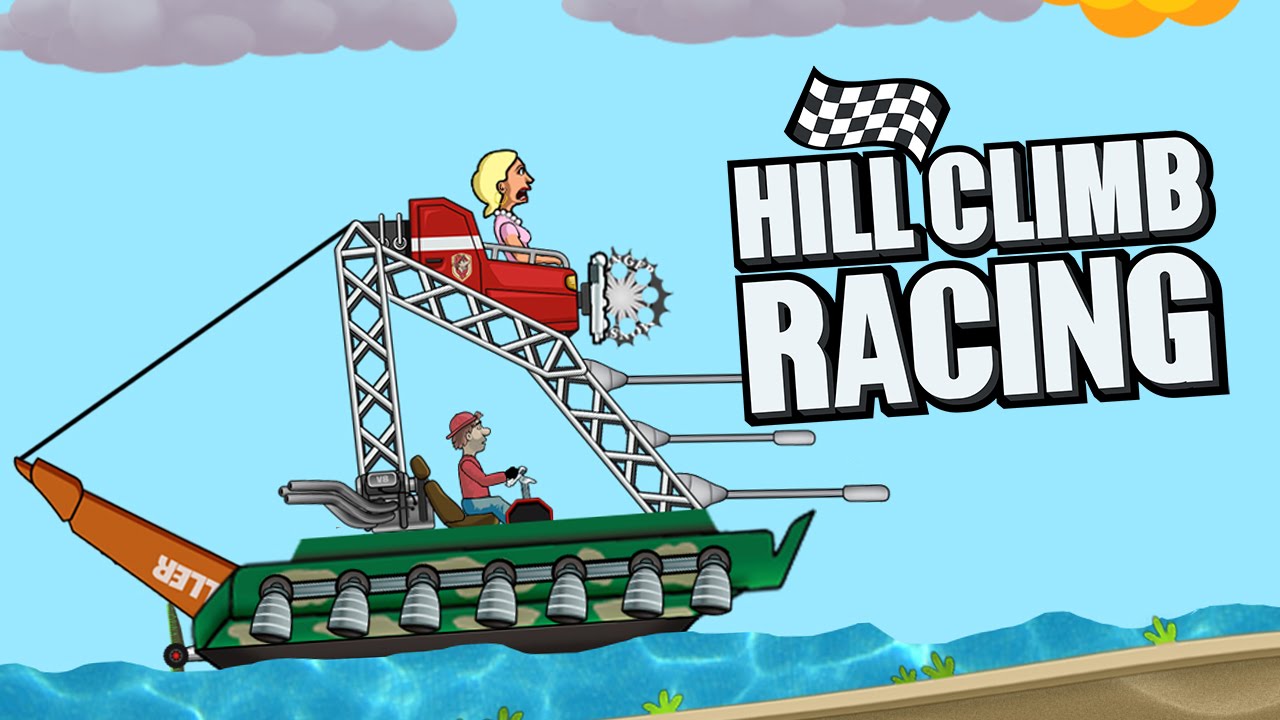 Hill Climb Racing - Ship (Create CAR) - YouTube