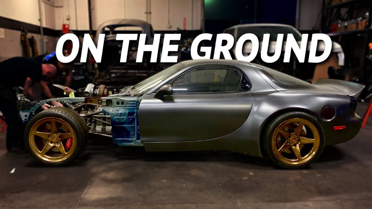 The 4 Rotor RX-7 Chassis is Complete! - YouTube