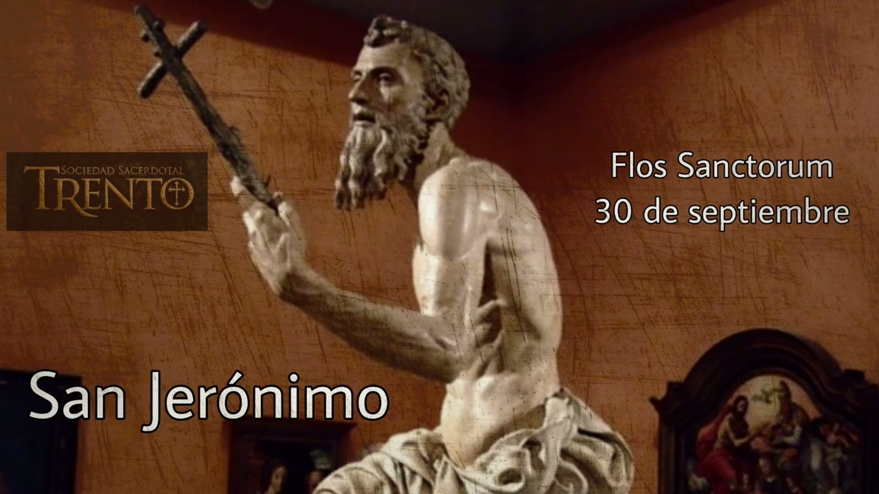 San Jerónimo, el traductor de la Biblia. - YouTube