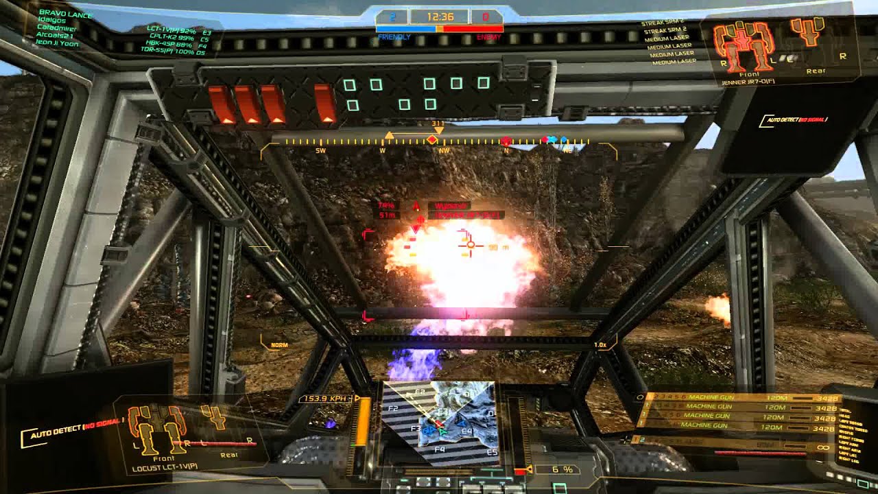 MWO: Locust-1V Claustrophobic ride - YouTube