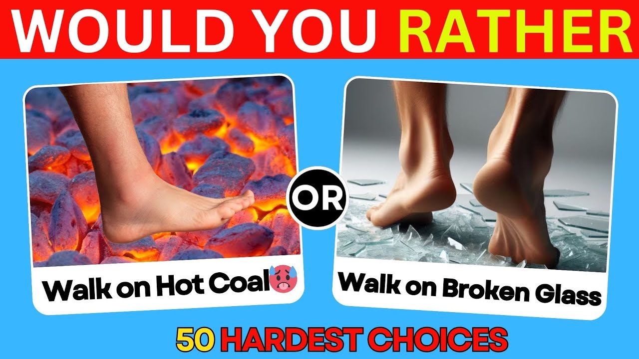 The HARDEST Choices You'll Ever Make - Would You Rather 😨 - YouTube