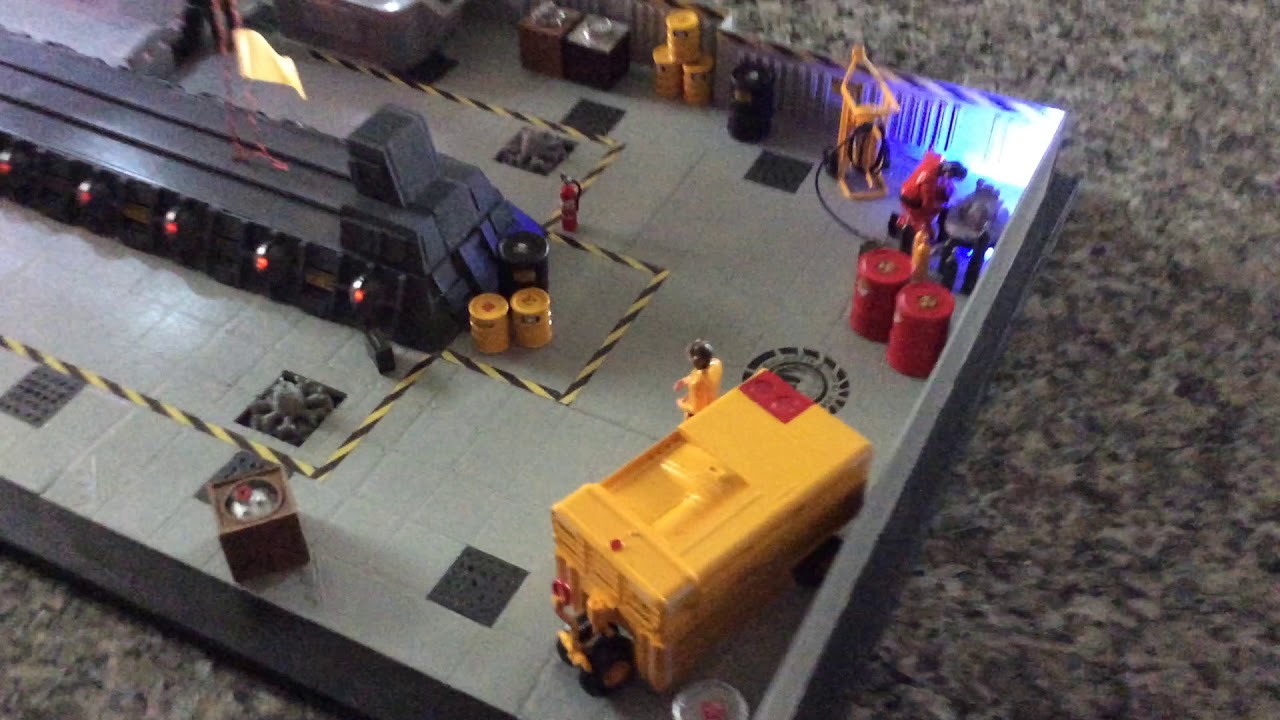 Battlestar Galactica - Viper Launch Bay - YouTube